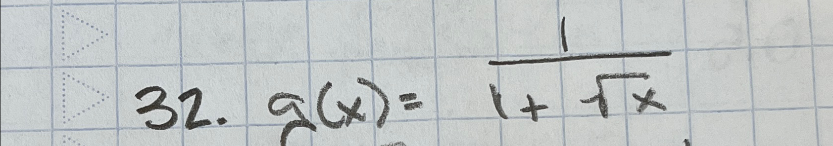Solved g(x)=11+x2 ﻿Find the derivative | Chegg.com