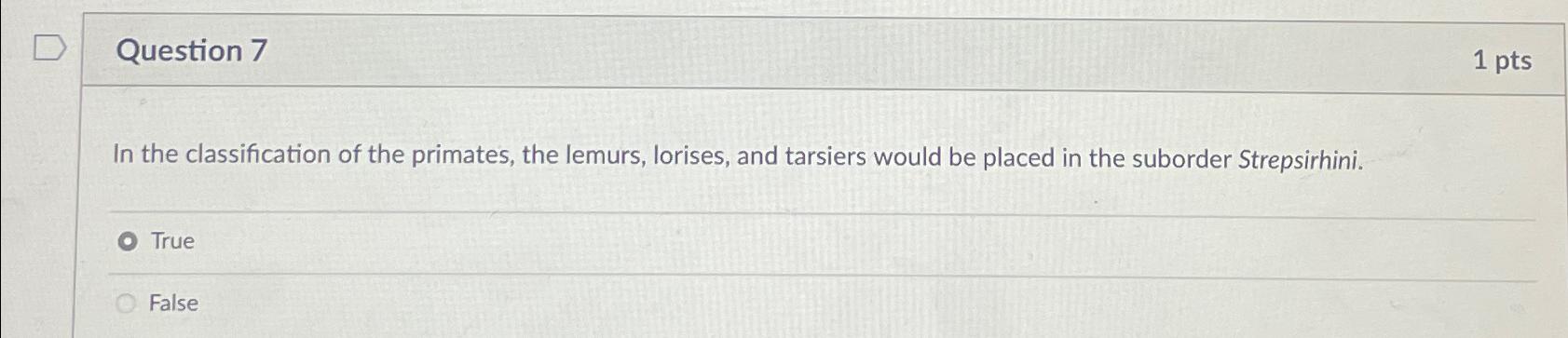 Solved Question 71 ﻿ptsIn the classification of the | Chegg.com