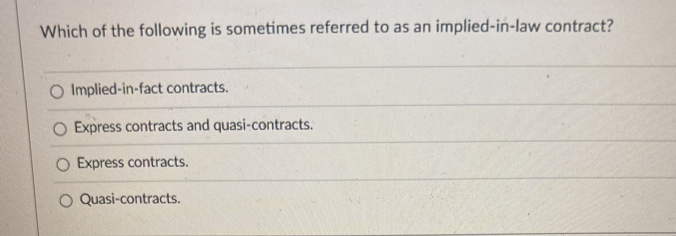 Solved Which of the following is sometimes referred to as an | Chegg.com