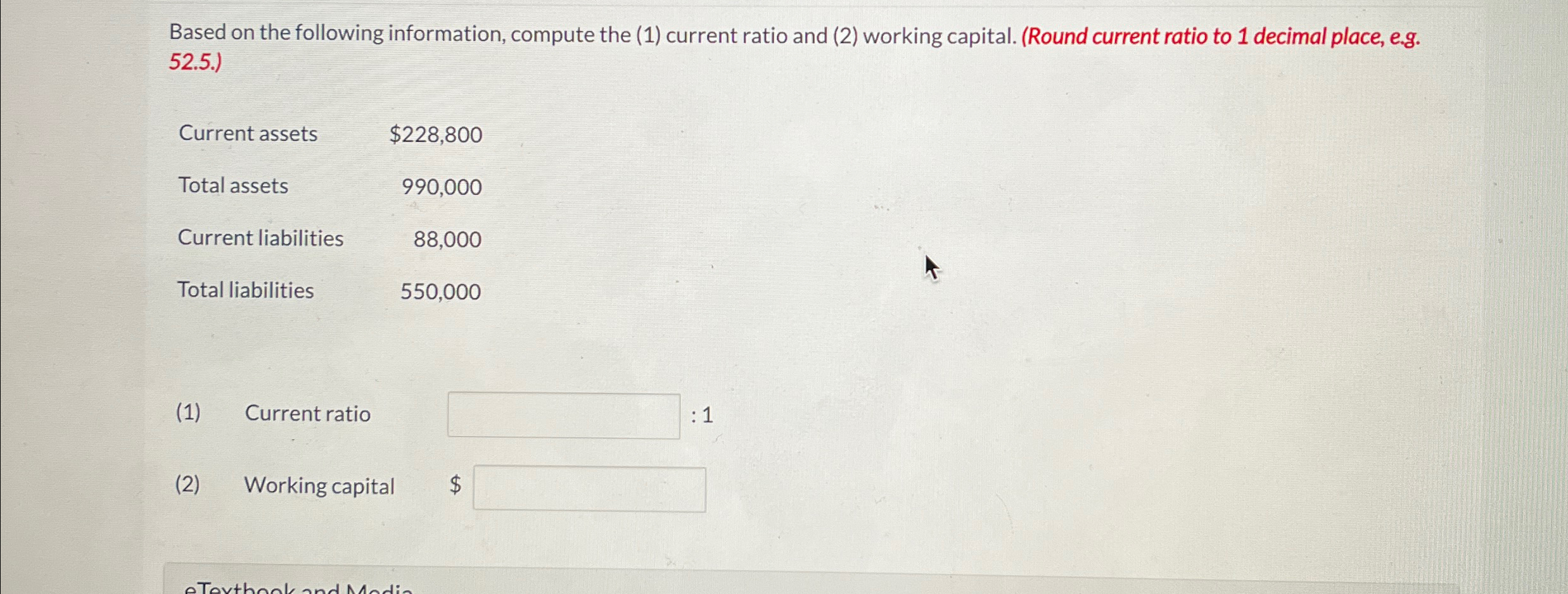 Solved Based on the following information, compute the (1) | Chegg.com