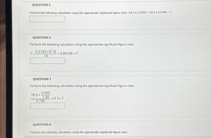 Solved QUESTION 3 Perform the following calculation using | Chegg.com