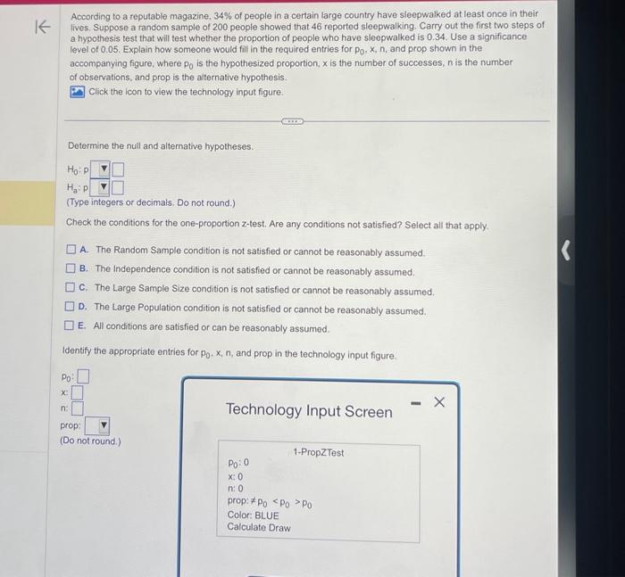 Solved According to a reputable magazine, 34% of people in a | Chegg.com