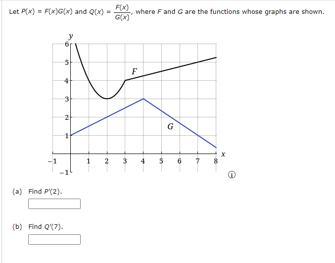 Solved LetP(x) = F(x)G(x)andQ(x) = ﻿F(x)G(x),where F ﻿and G | Chegg.com