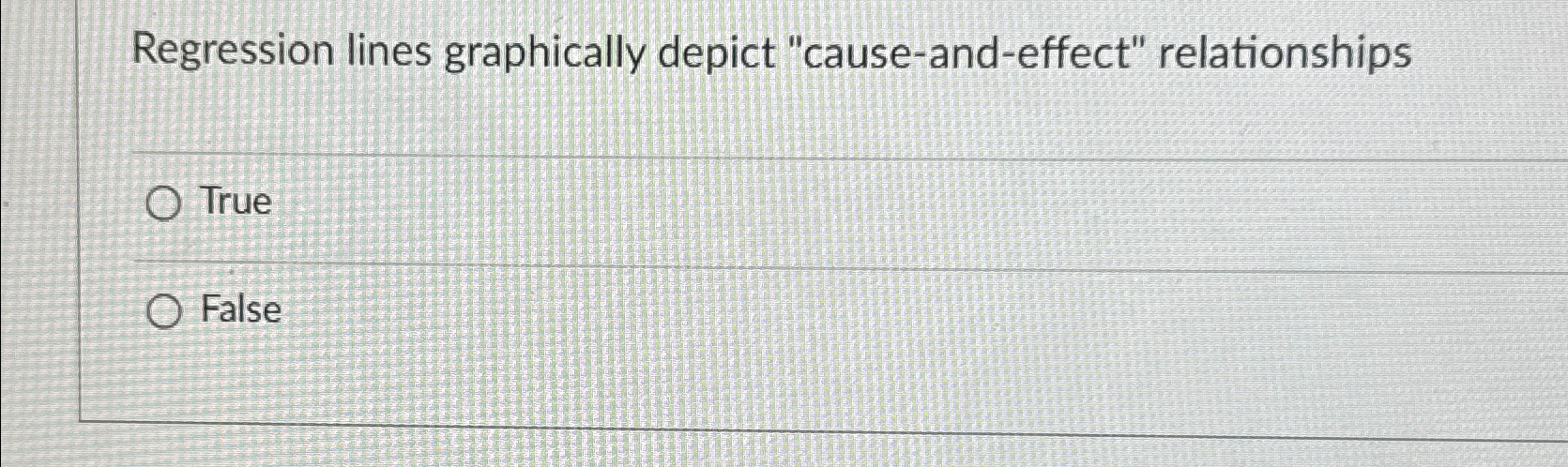 Solved Regression lines graphically depict | Chegg.com