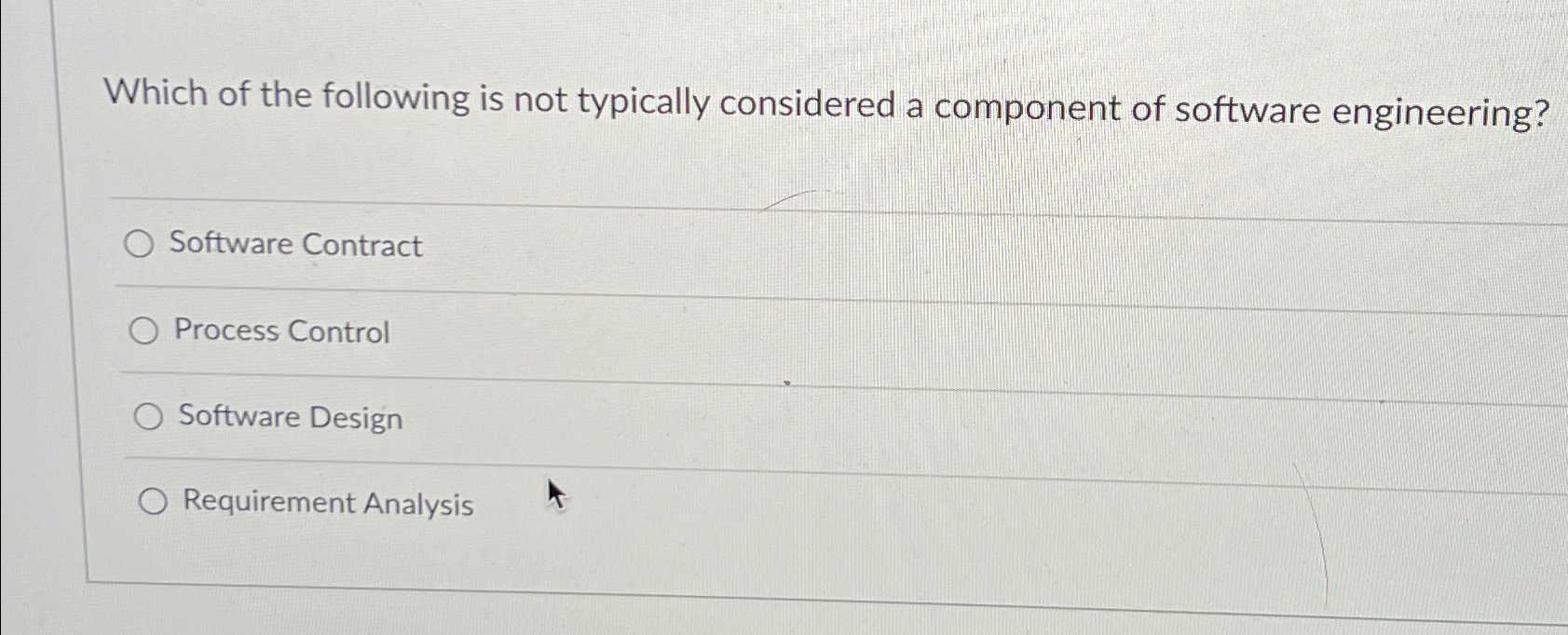Solved Which of the following is not typically considered a | Chegg.com