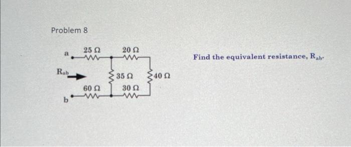 Solved Find the equivalent resistance, Rab. | Chegg.com