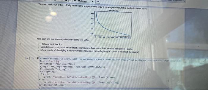 Solved HW Part II - Manual Binary Classification Algorithm | Chegg.com