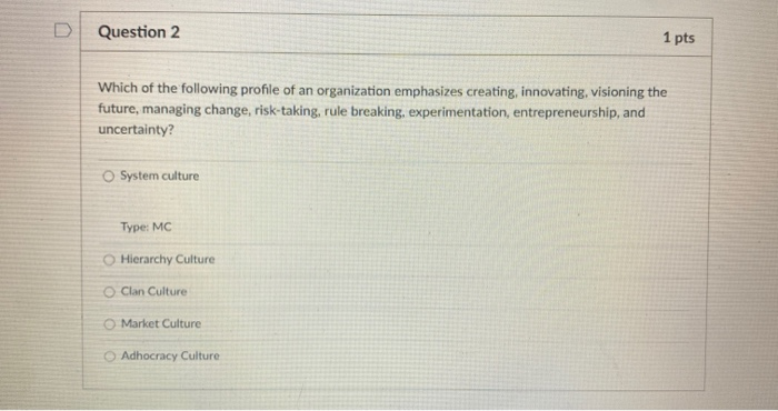 Solved D Question 2 1 pts Which of the following profile of | Chegg.com Solved D Question 2 1 pts Which of the following profile of | Chegg.com