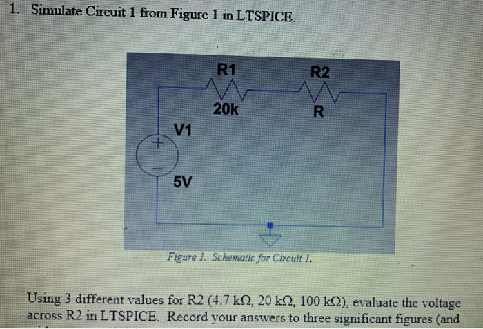 Solved need help building a circuit/ evaluating the voltage | Chegg.com
