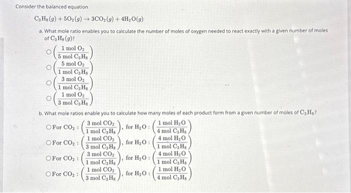 Solved a. For the following balanced reaction, calculate how | Chegg.com