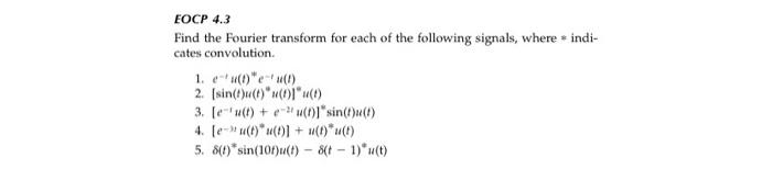 Solved EOCP 4.1(1, 3, 5, 7), EOCP 4.2(2, 4), EOCP 4.3(1, | Chegg.com