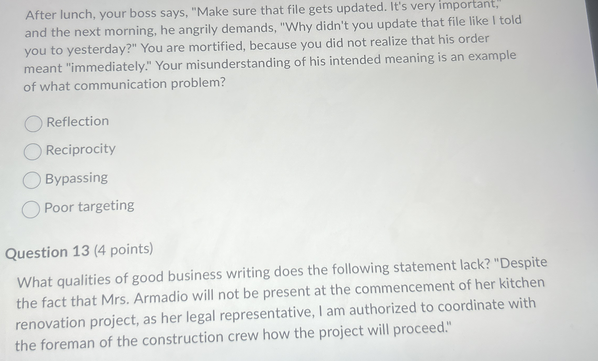 Solved After lunch, your boss says, "Make sure that file | Chegg.com