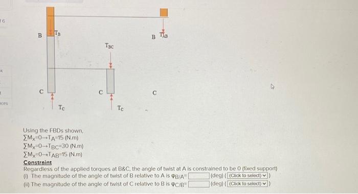 Solved The aluminum rod BC(G=27GPa) is bonded to the brass | Chegg.com