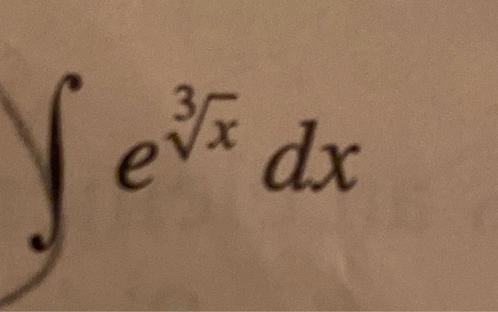 Solved evi dx | Chegg.com