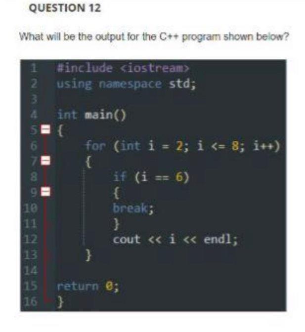 Solved What will be the output for the C+t program shown | Chegg.com
