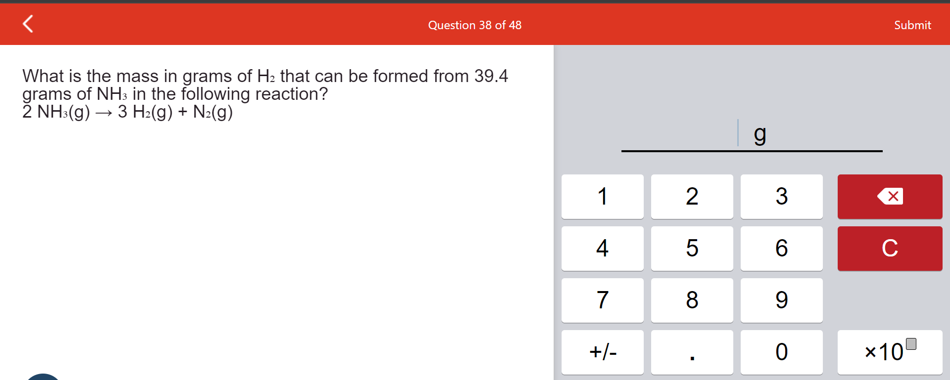 Solved What is the mass in grams of H2 ﻿that can be formed | Chegg.com