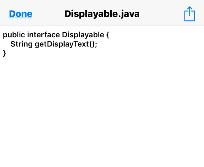 Solved Exercise 9-1 Create and work with interfaces In this | Chegg.com