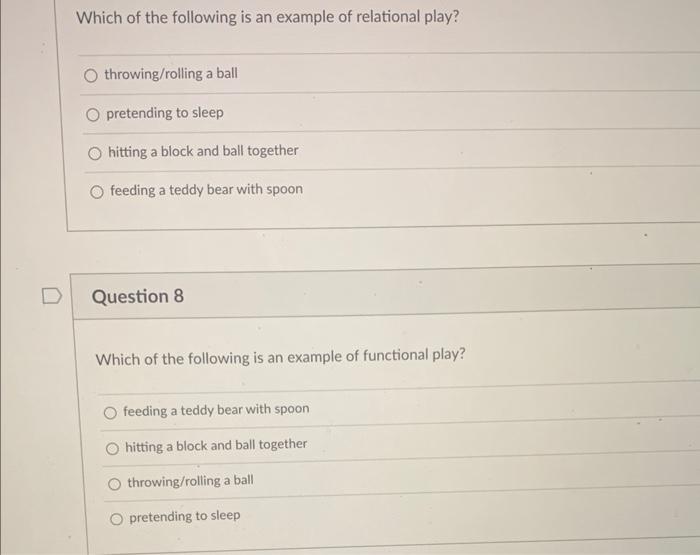 Solved Which of the following is an example of relational | Chegg.com