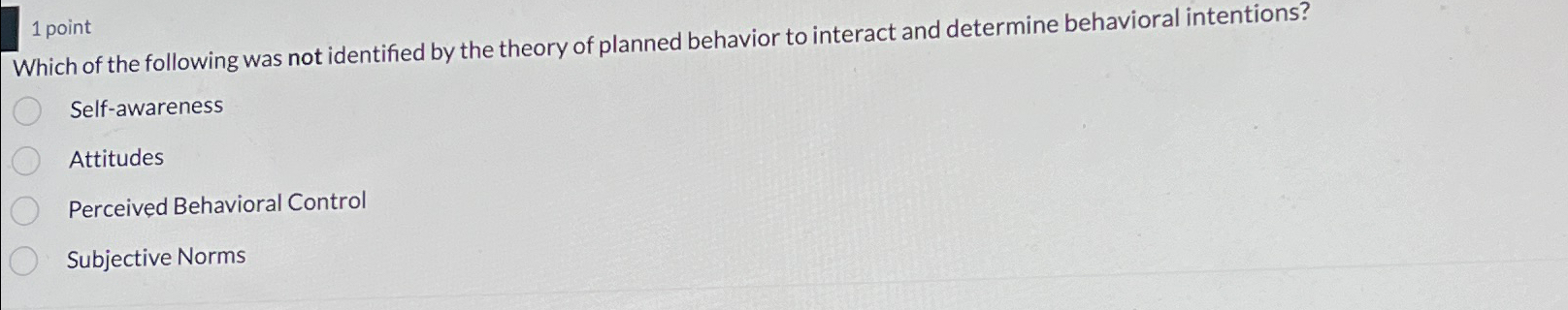 Solved 1 ﻿pointWhich of the following was not identified by | Chegg.com