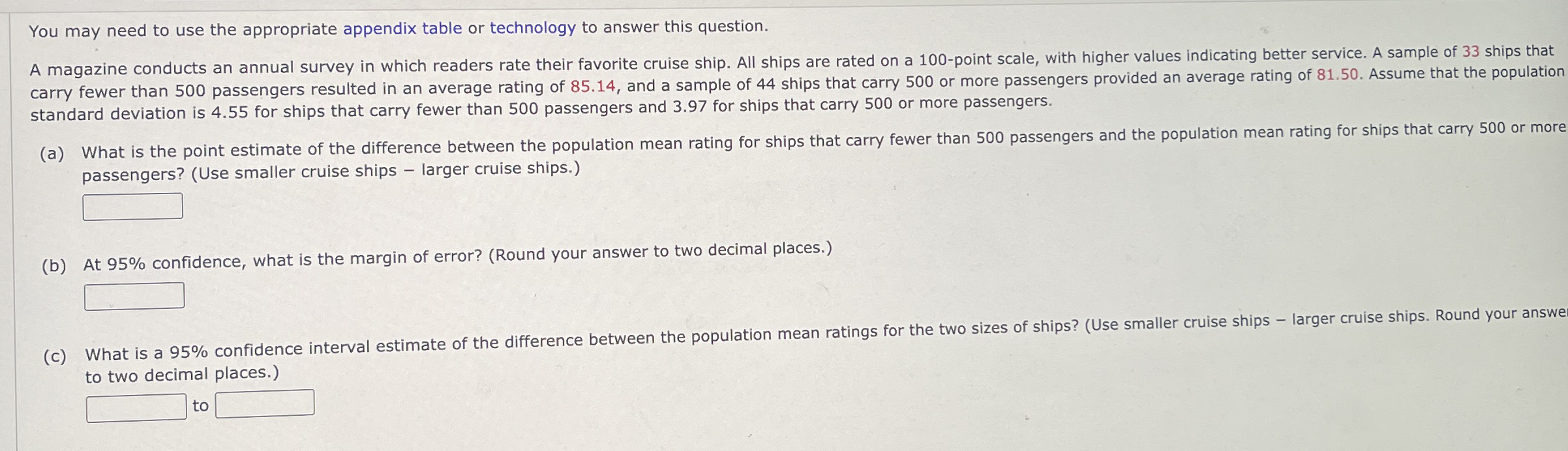 Solved You may need to use the appropriate appendix table or | Chegg.com
