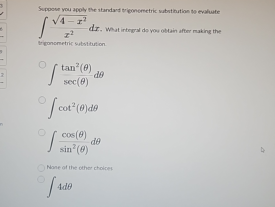 Solved Suppose you apply the standard trigonometric | Chegg.com