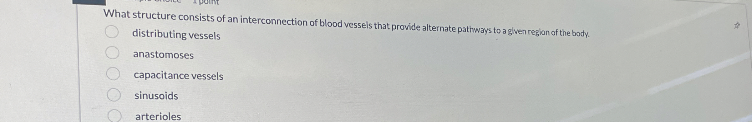Solved What structure consists of an interconnection of | Chegg.com