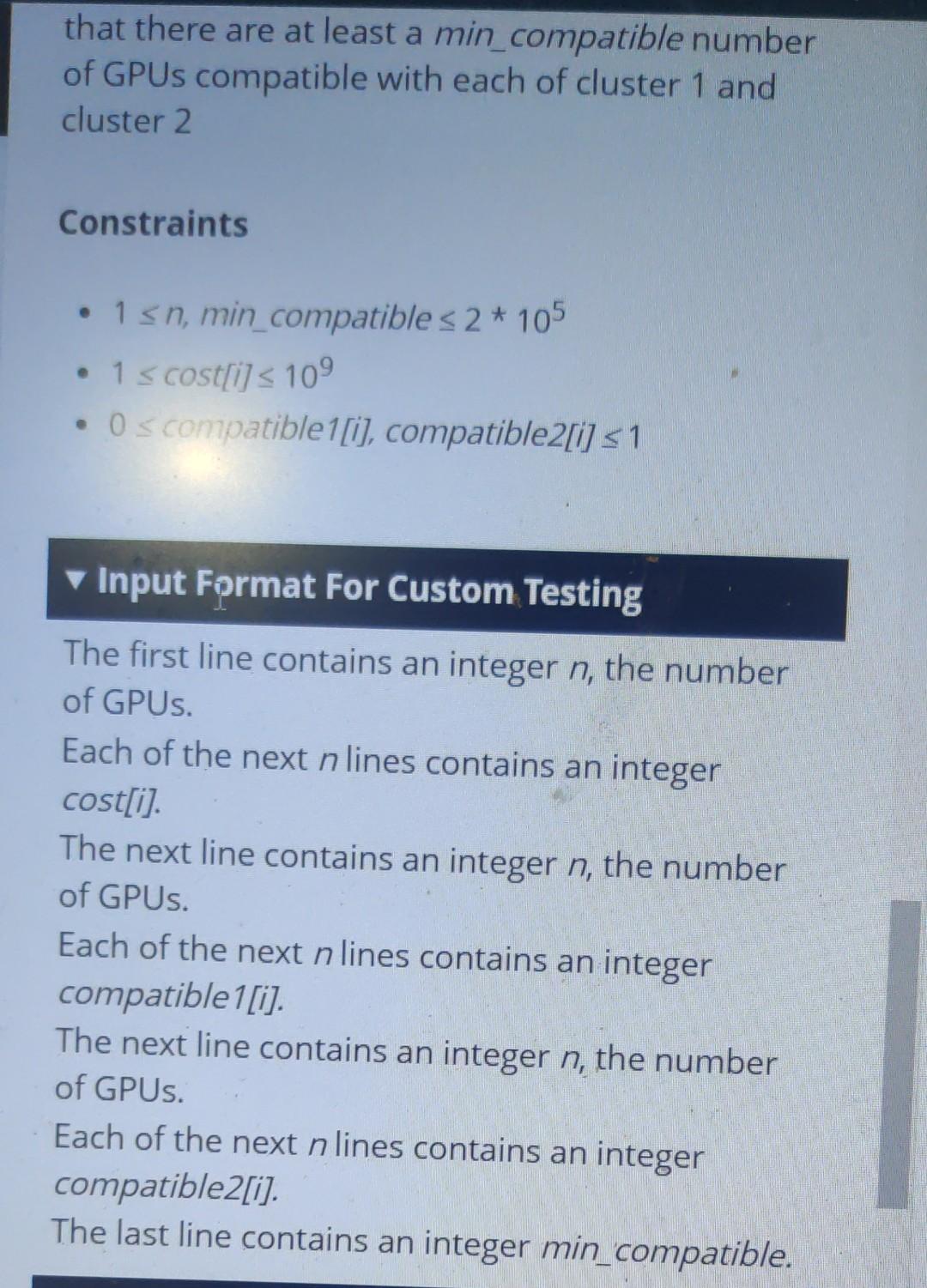 Solved 5. Compatible GPUs ByteDance is planning to buy some | Chegg.com