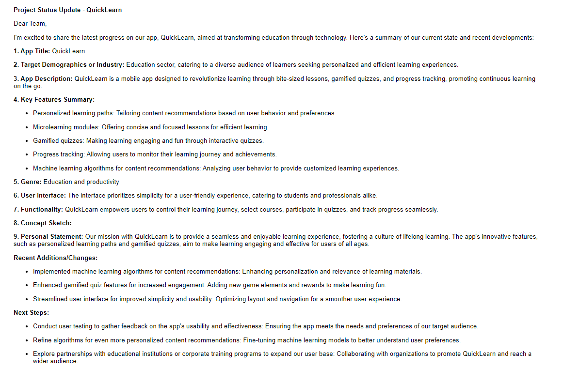 I need a status update for this project | Chegg.com