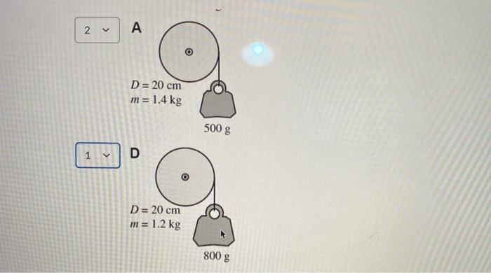 Solved Vertically oriented circular disks have strings | Chegg.com