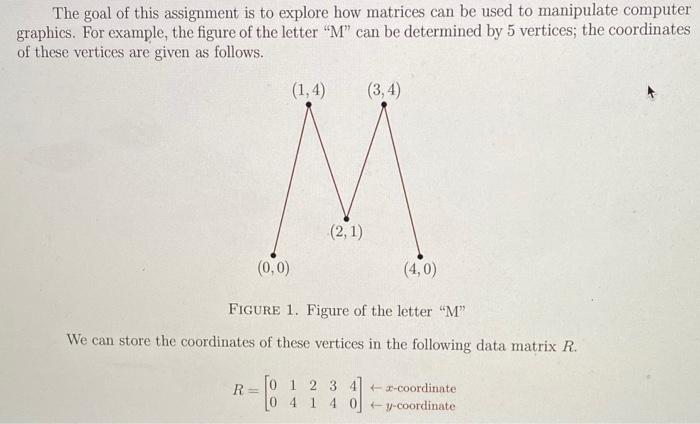 Solved Exercise 2 - (2 points) Write down a matrix A such | Chegg.com