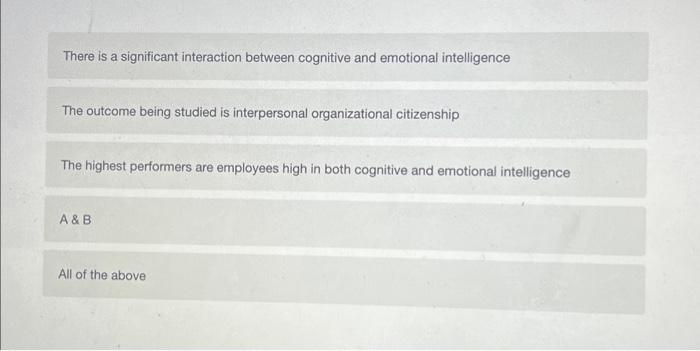 Solved Which of the following is an example of extra-role | Chegg.com