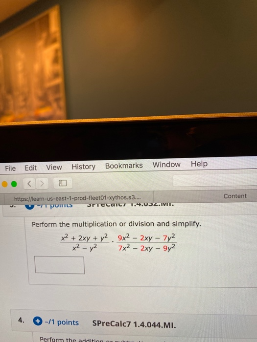 Solved File Edit View History Bookmarks Window Help Content | Chegg.com
