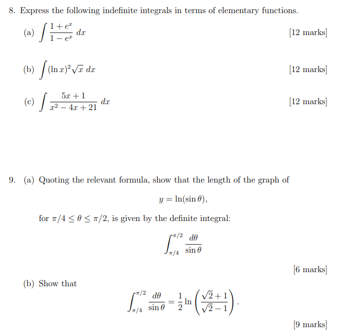 Solved (a) ﻿Quoting the relevant formula, show that the | Chegg.com