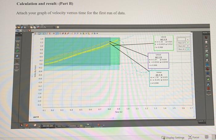 Solved Calculation and result: (Part B) Attach your graph of | Chegg.com