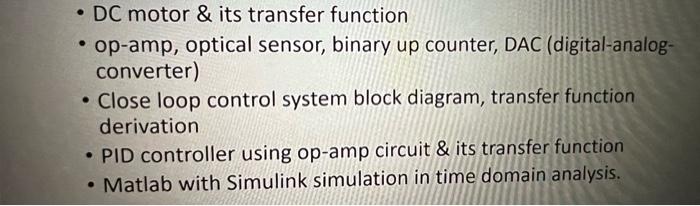 Closed Loop Dc Motor Speed Control With Simulink Need 