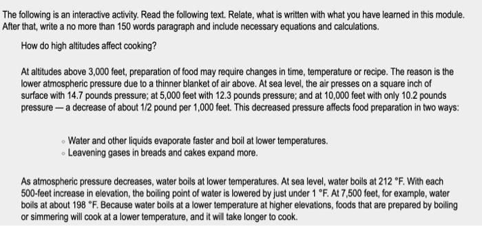 Solved ef following is an interactive activity. Read the | Chegg.com