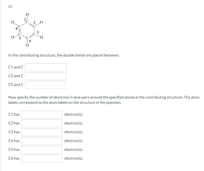 Solved Draw the contributing structure with formal charge(s) | Chegg.com