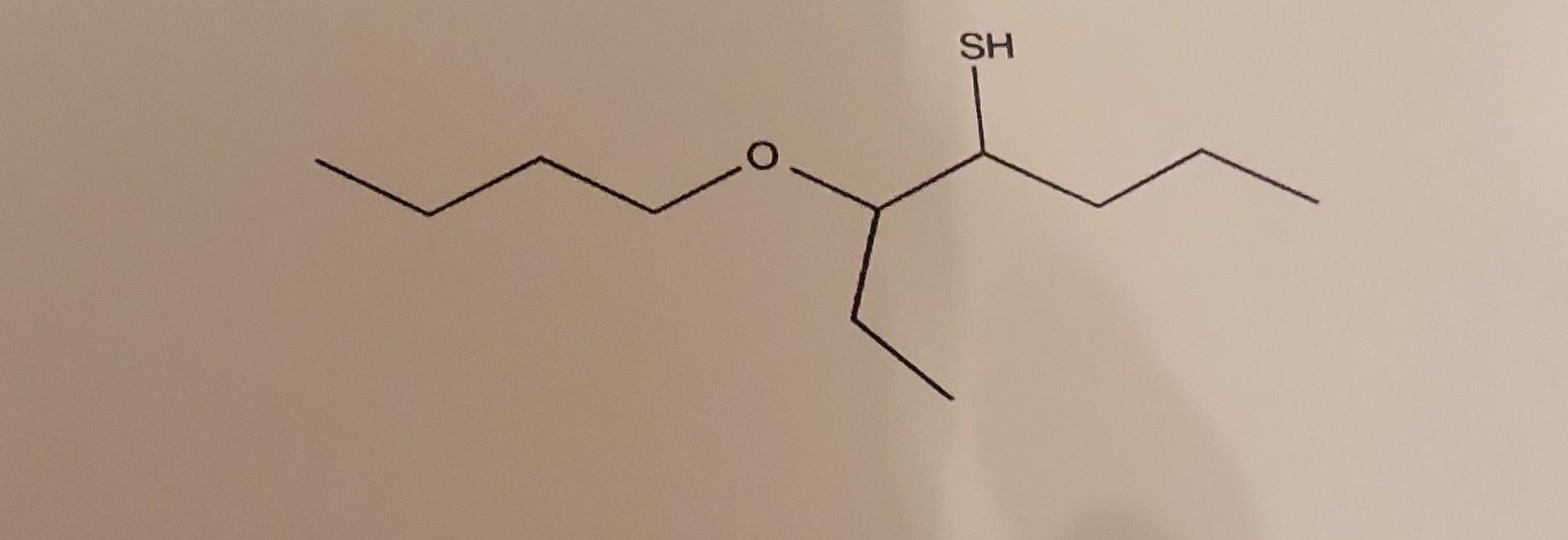 Solved Give the IUPAC name of the following molecule | Chegg.com