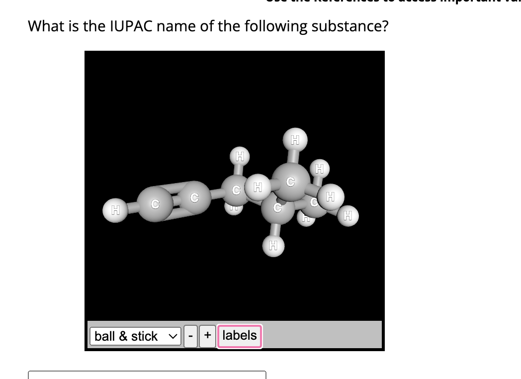 Solved What is the IUPAC name of the following substance? | Chegg.com