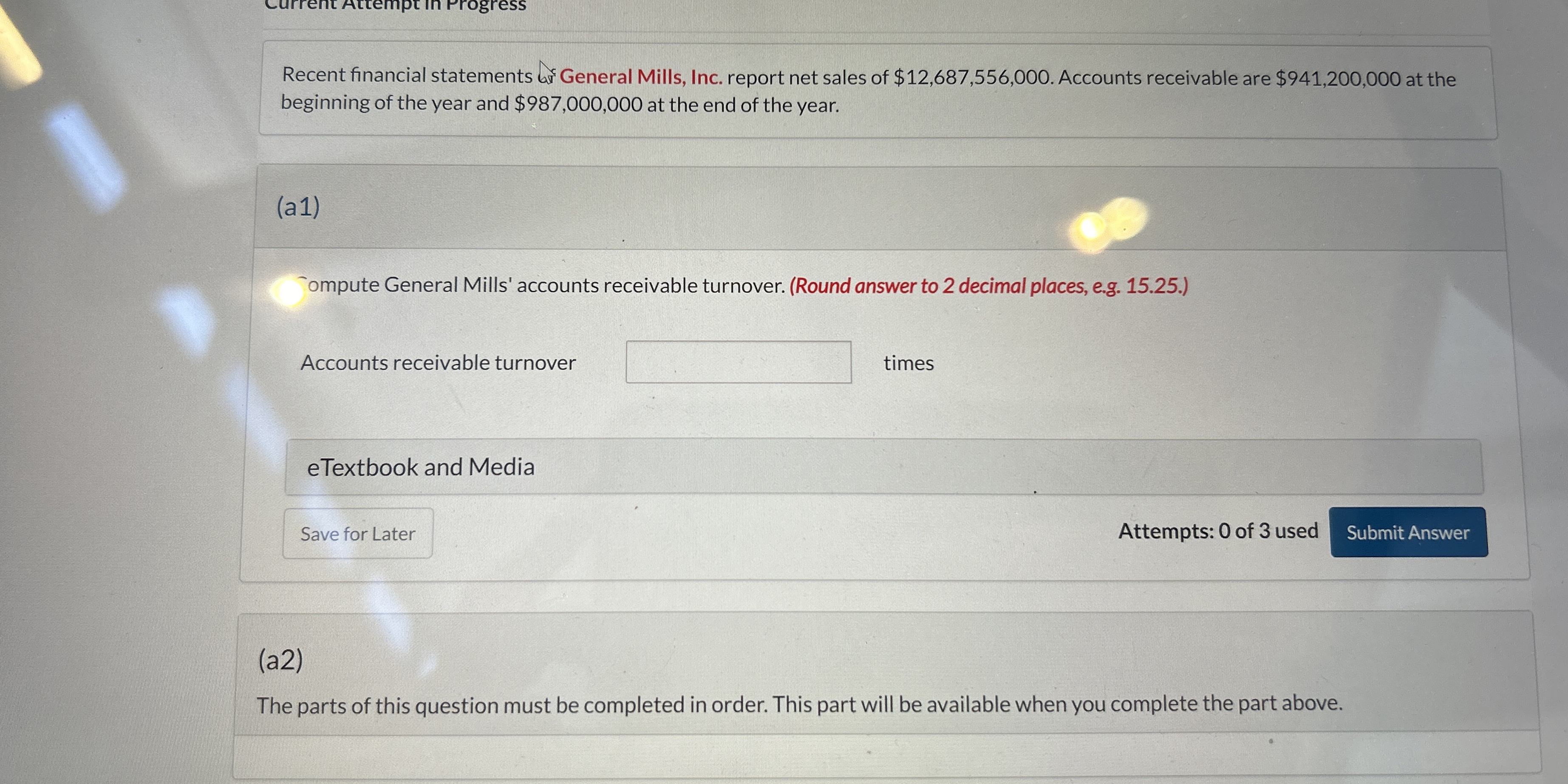 Solved Recent financial statements cis General Mills, Inc. | Chegg.com