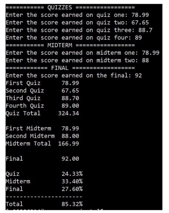 Solved I Want This In C Program And The Output Should Look 