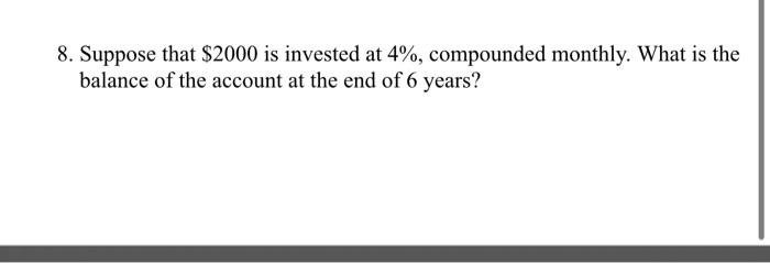 Solved HOMEWORK HELP!!PLEASE NUMBER QUESTIONS AND SHOW ALL | Chegg.com