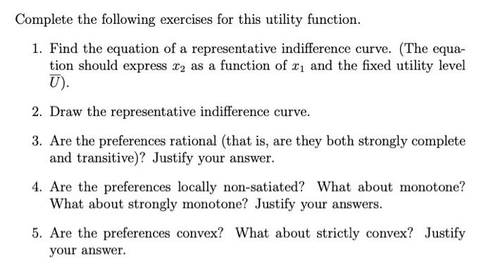 Leontief (Perfect Complements): U(21,22) min (21,22) | Chegg.com