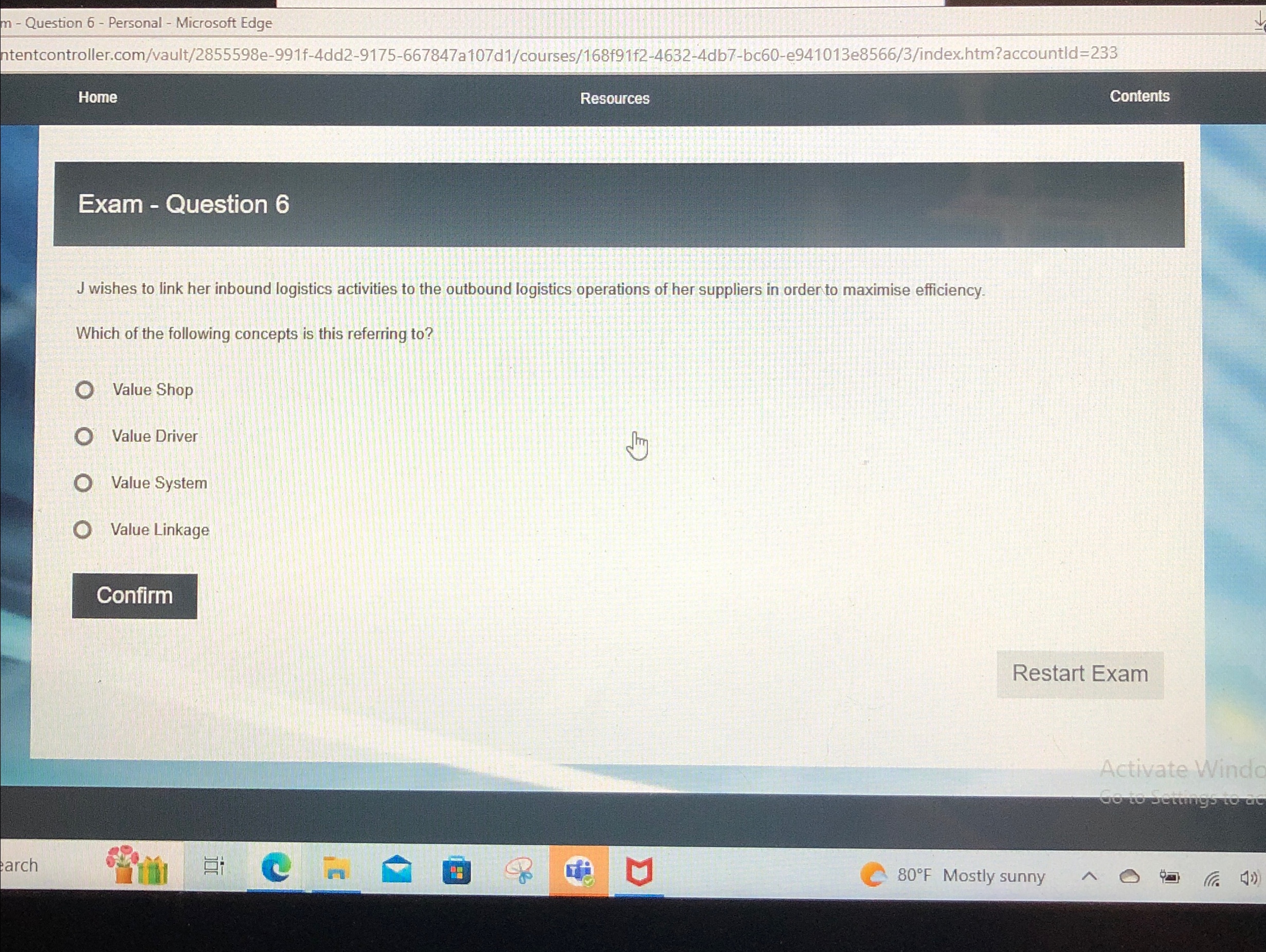 Solved Question 6 - ﻿Personal - ﻿Microsoft | Chegg.com