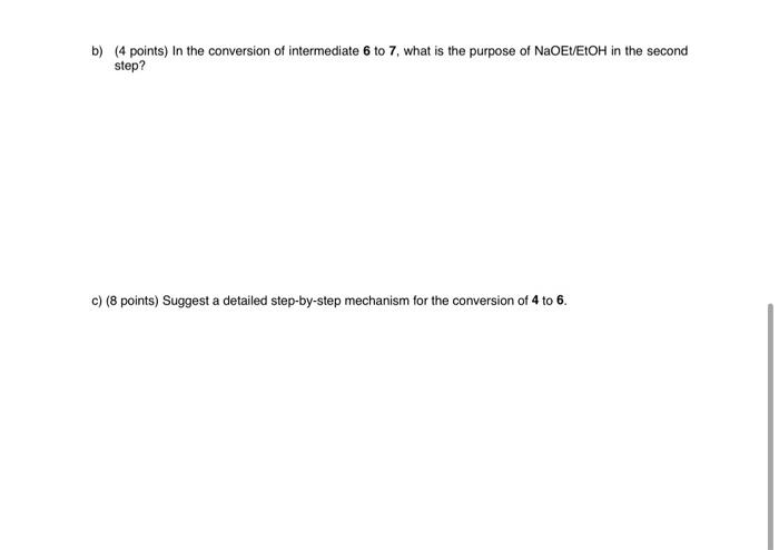 Solved 1. The scheme below outlines the synthesis of the | Chegg.com
