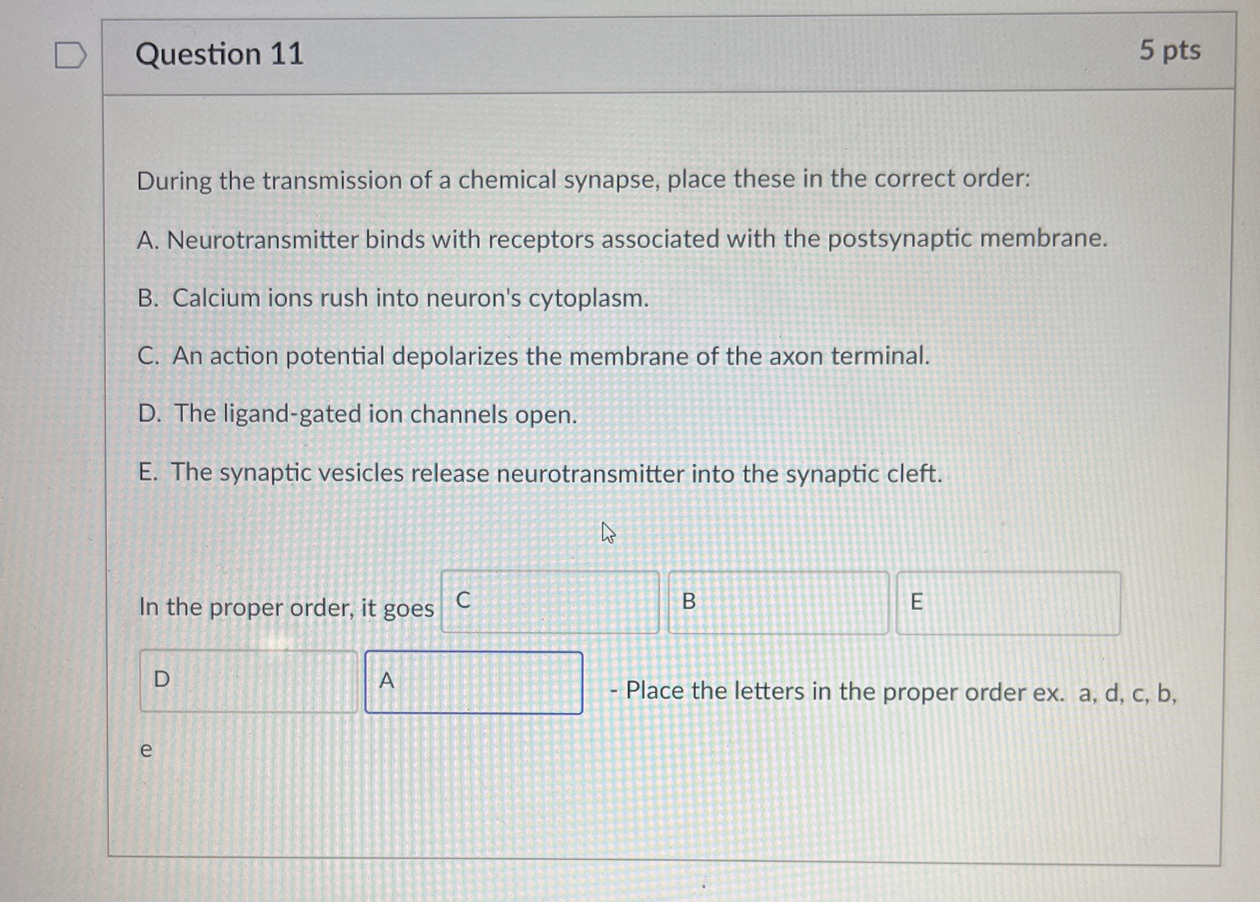 Solved Question 115 ﻿ptsDuring the transmission of a | Chegg.com