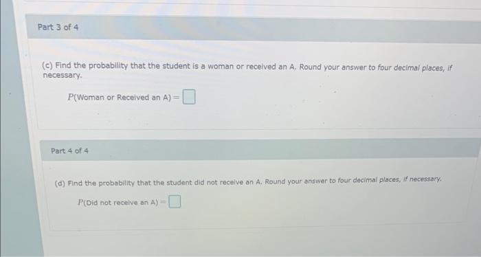 Solved Statistics grades: In a statistics class of 42 | Chegg.com