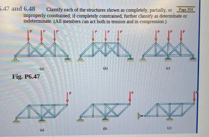 Solved 47 and 6.48 Classify each of the structures shown as | Chegg.com
