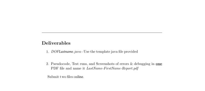 Solved Programming Assignmentjavadegrees Of Kevin 