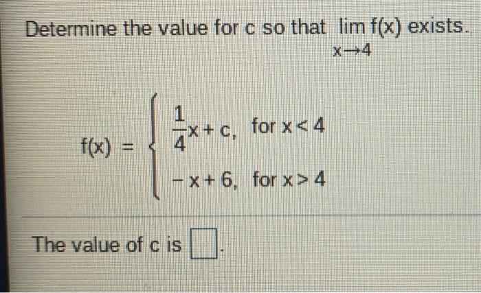 Solved Determine lim f(x). lim f(x), and lim f(x), if it | Chegg.com